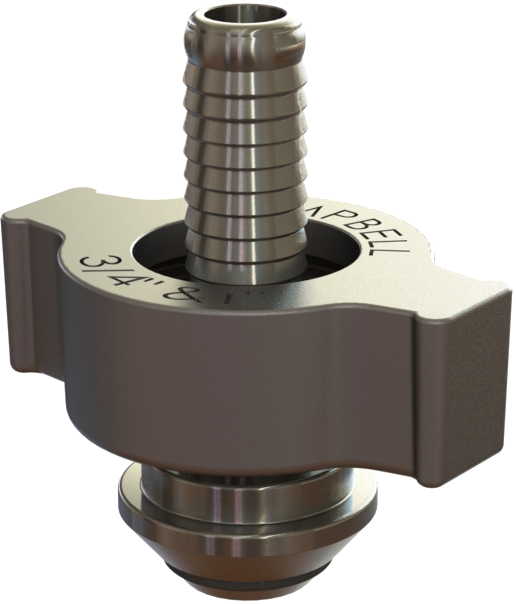 Viton® Seal Hose Stem: Campbell Fittings